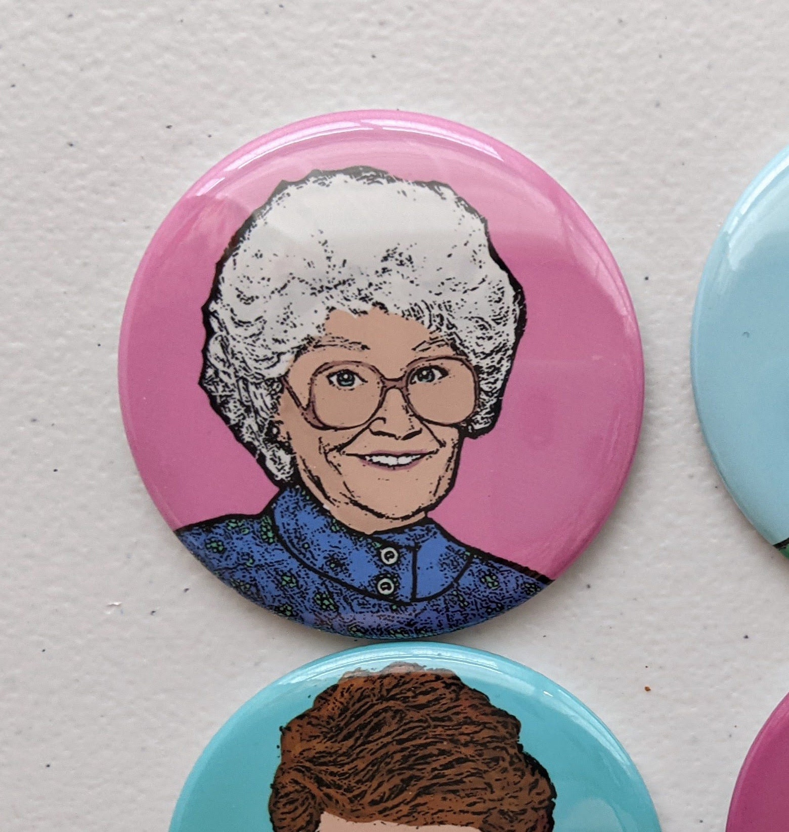 Golden Girls Magnet Set // Golden Girls Art / Golden Girls | Etsy