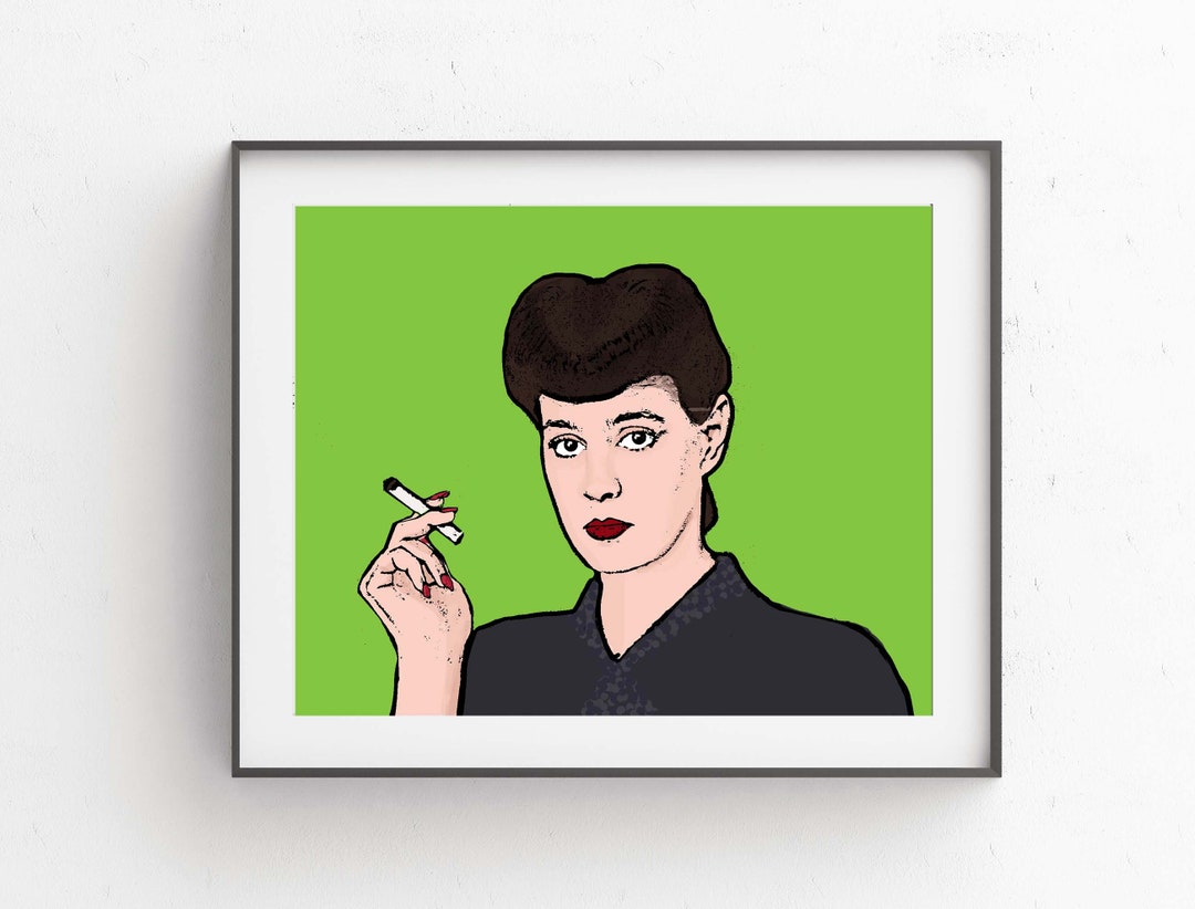 Blade Runner Rachael Replicant Pop Art // Blade Runner Rachel Art ...
