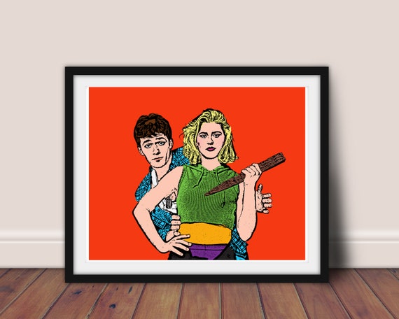 Buffy the Vampire Slayer Film Art Print // Buffy Art // Buffy | Etsy