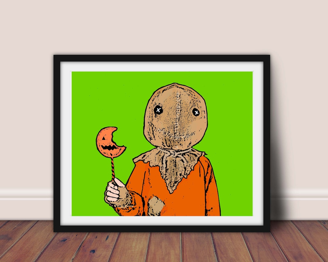 Trick R Treat Sam Pop Art // Trick R Treat // Trick R Treat Horror ...