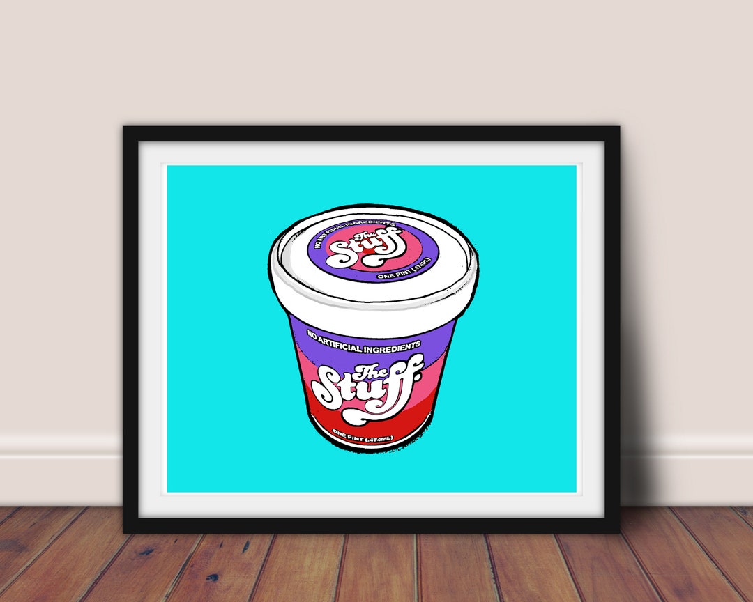 The Stuff Horror Art // Horror Art // the Stuff Film Art // Horror Film ...