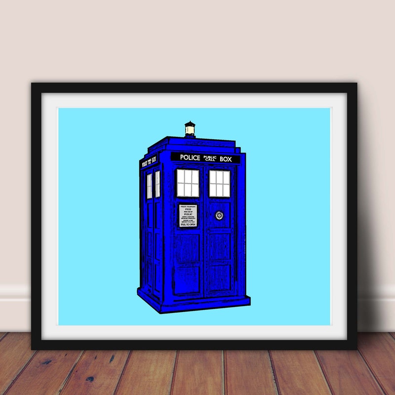 Tardis Art - Etsy