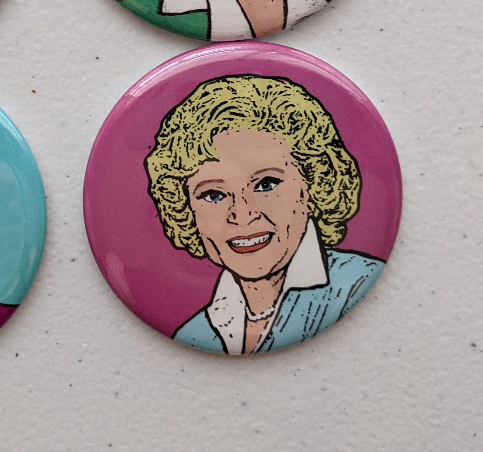 Golden Girls Magnet Set // Golden Girls Art / Golden Girls - Etsy