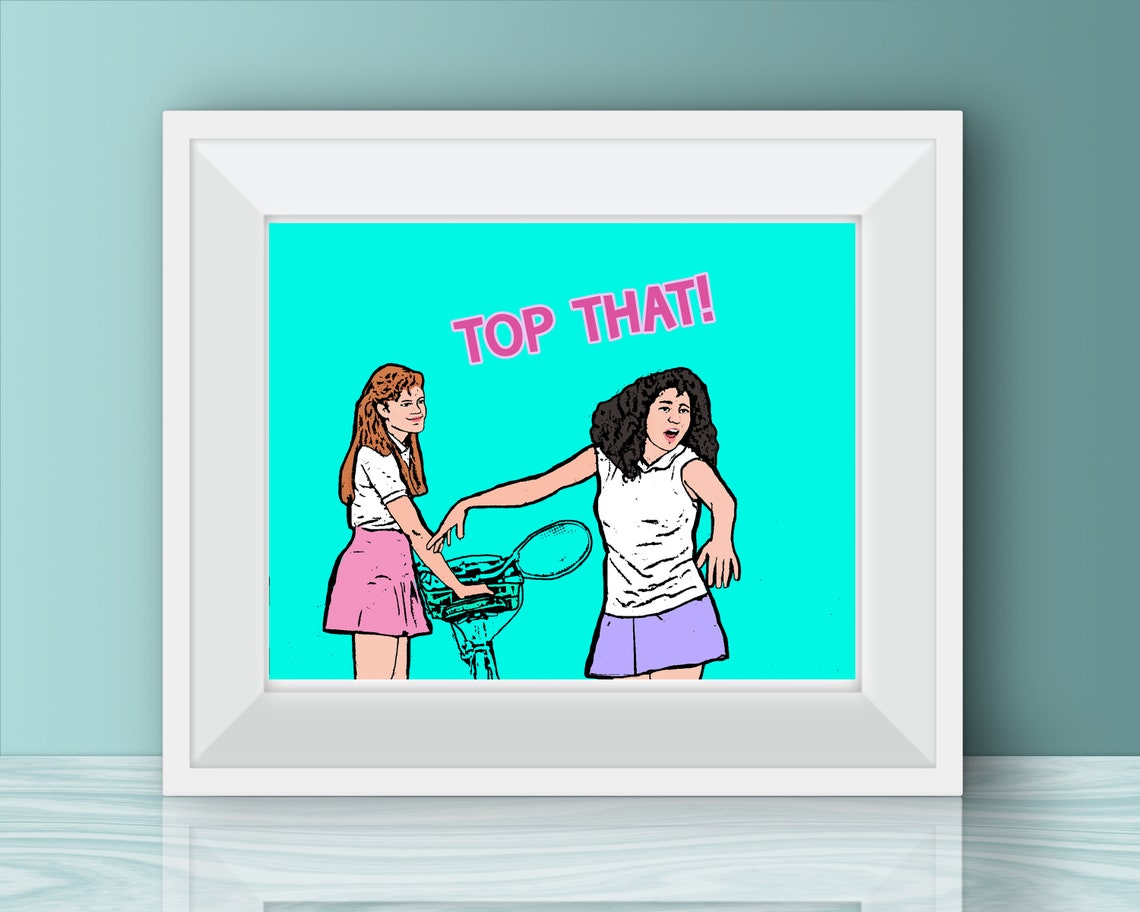 Teen Witch Top That Pop Art // Top That 8x10 Print | Etsy