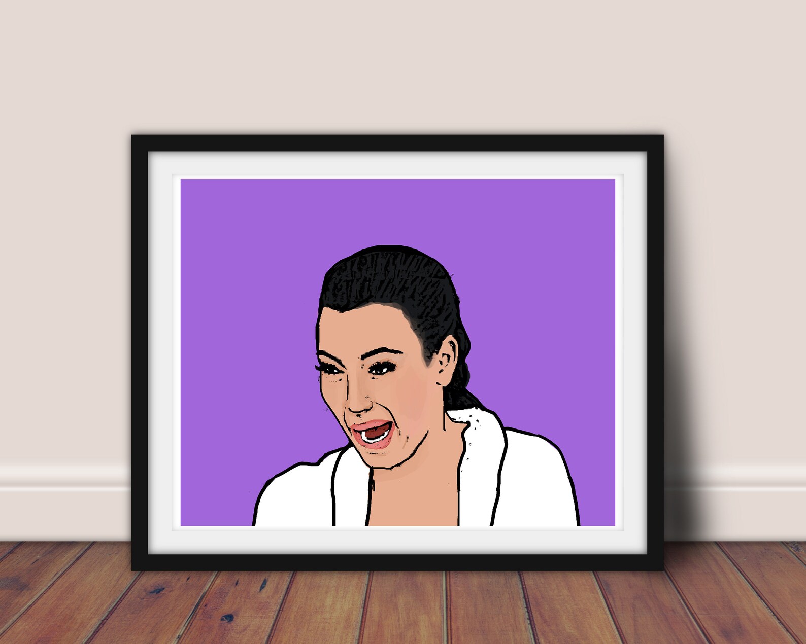 Crying Kim Pop Art // Kim K Art Print // Crying Kim Art - Etsy