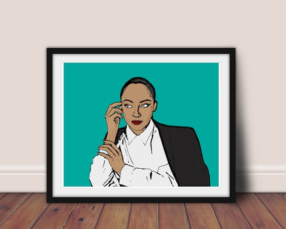 Sade Pop Art Print // Sade 8x10 Print // Sade Art | Etsy