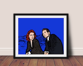 The X Files Fan Art - Etsy