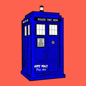 Doctor Who Tardis Pop Art // Tardis Art Print // Doctor Who - Etsy