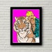 Tiger King Joe Exotic Art Print // Joe Exotic Pop Art // Tiger - Etsy