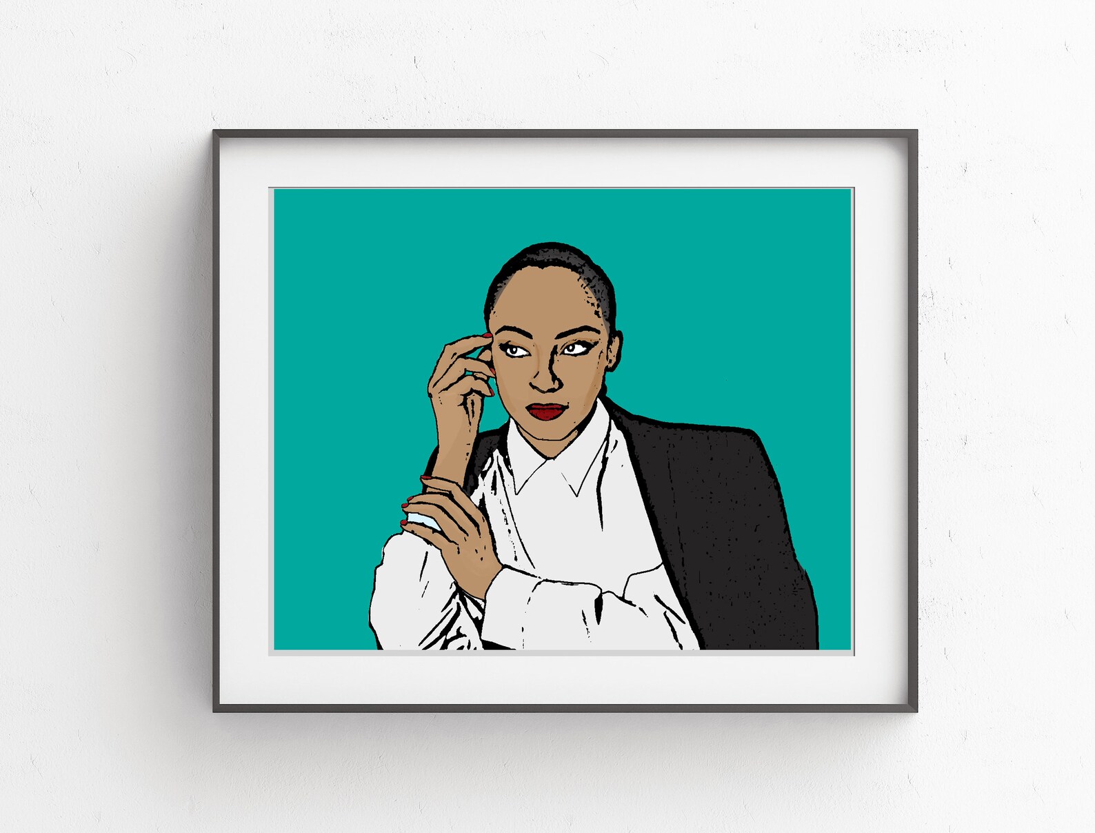 Sade Pop Art Print // Sade 8x10 Print // Sade Art - Etsy France