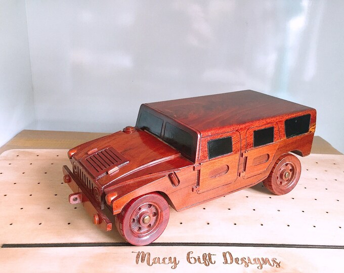 HUMMER H3 Model Wooden Handmade SUV Model 16 - Etsy