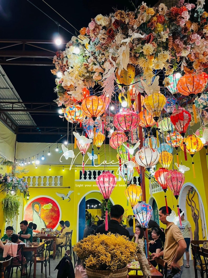 50pcs Hoi an Waterproof Lanterns - Size 35cm - Home Lamps, Wedding ...