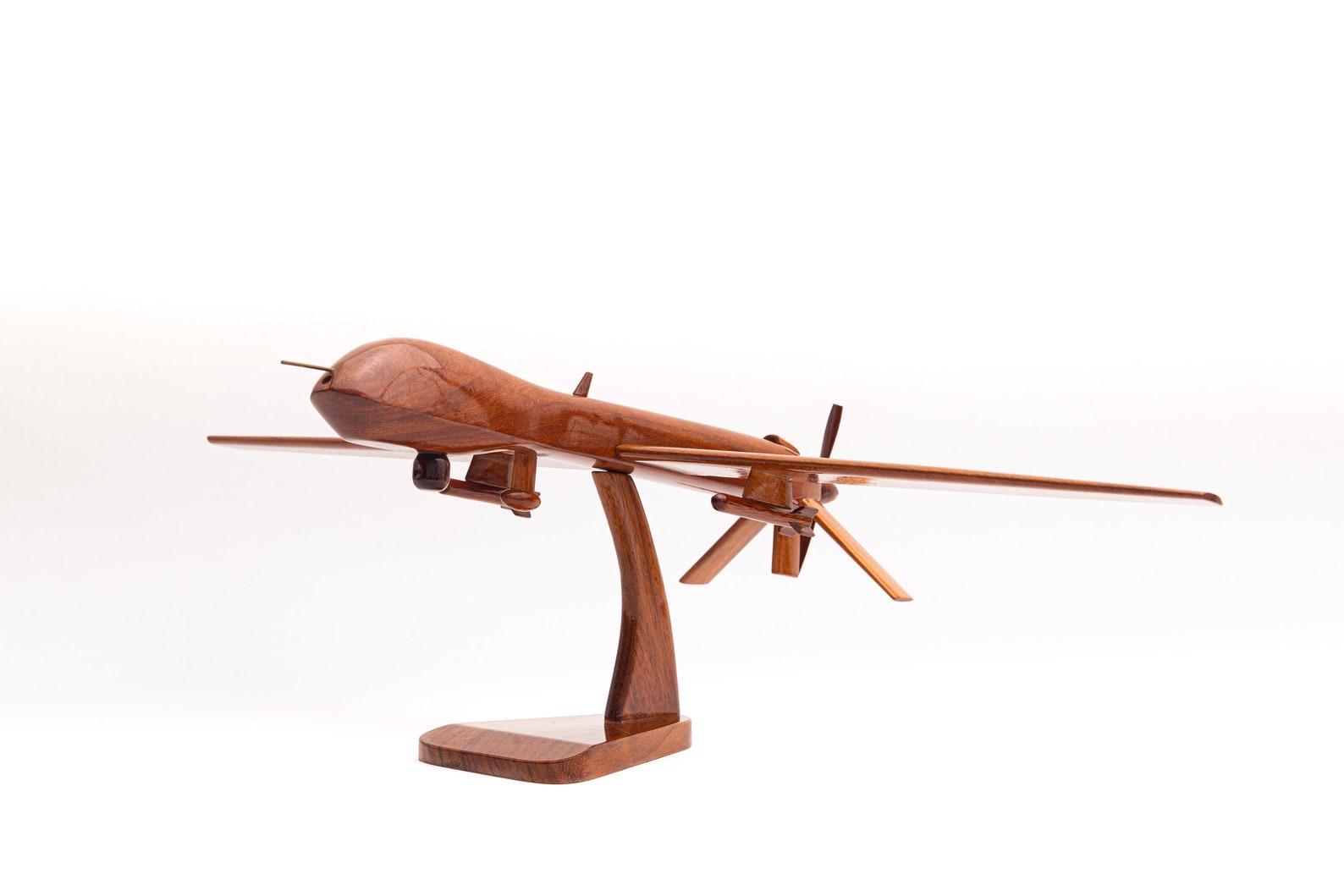 MQ-1 Predator Wooden Aircraft Handmade 14 X 23 - Etsy