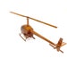 Robinson R22 17 X 18 X 9 Light Utility and Trainer Helicopter Wooden ...