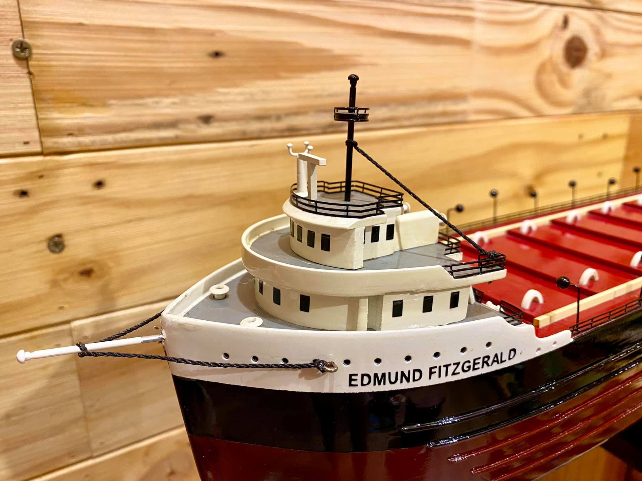 1958 SS Edmund Fitzgerald Model Ship Wooden Model Ship - Etsy Canada