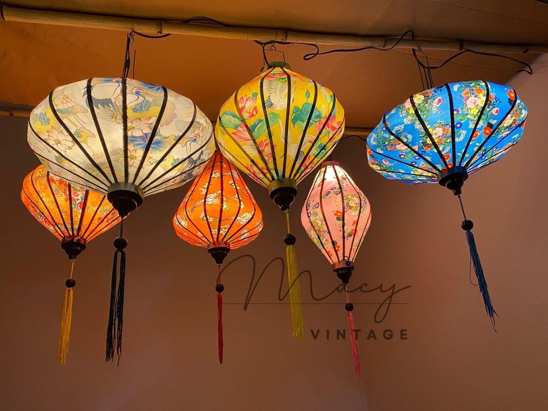 6pcs Waterproof Lantern 47cm - Special 3D Patterns - Lanterns for ...