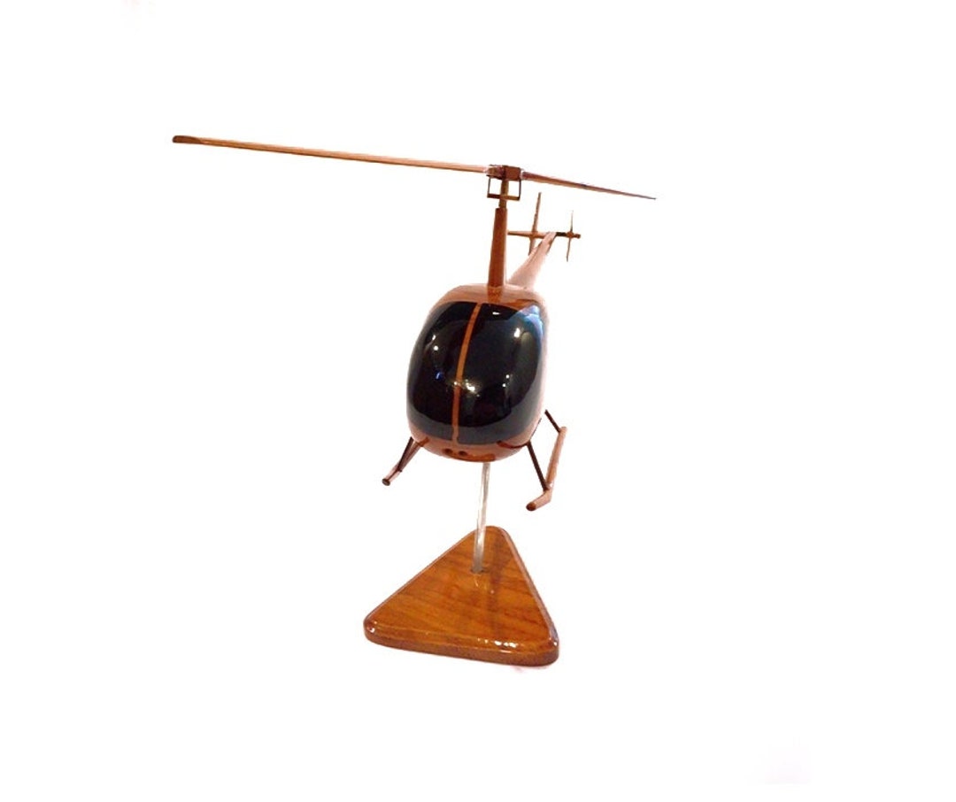 Robinson R22 17 X 18 X 9 Light Utility and Trainer Helicopter Wooden ...