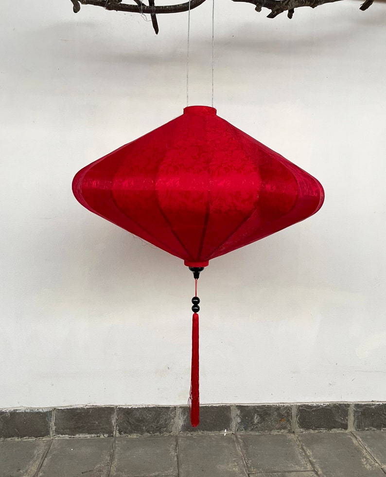 1 Bamboo Silk Lantern: Custom Handmade Ceiling Lamp (size 100cm) - Etsy