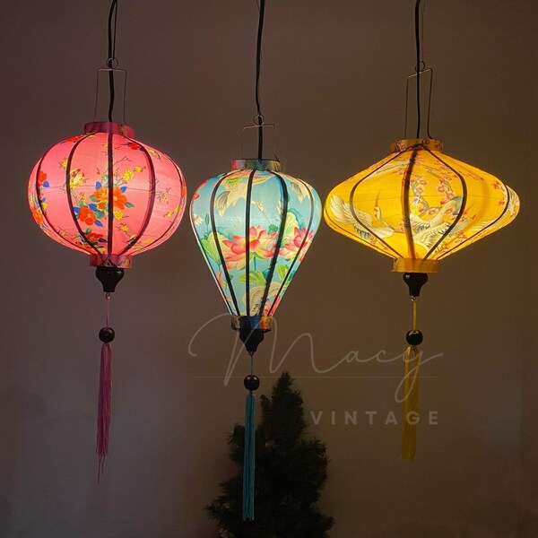 Bamboo Paper Lantern - Etsy