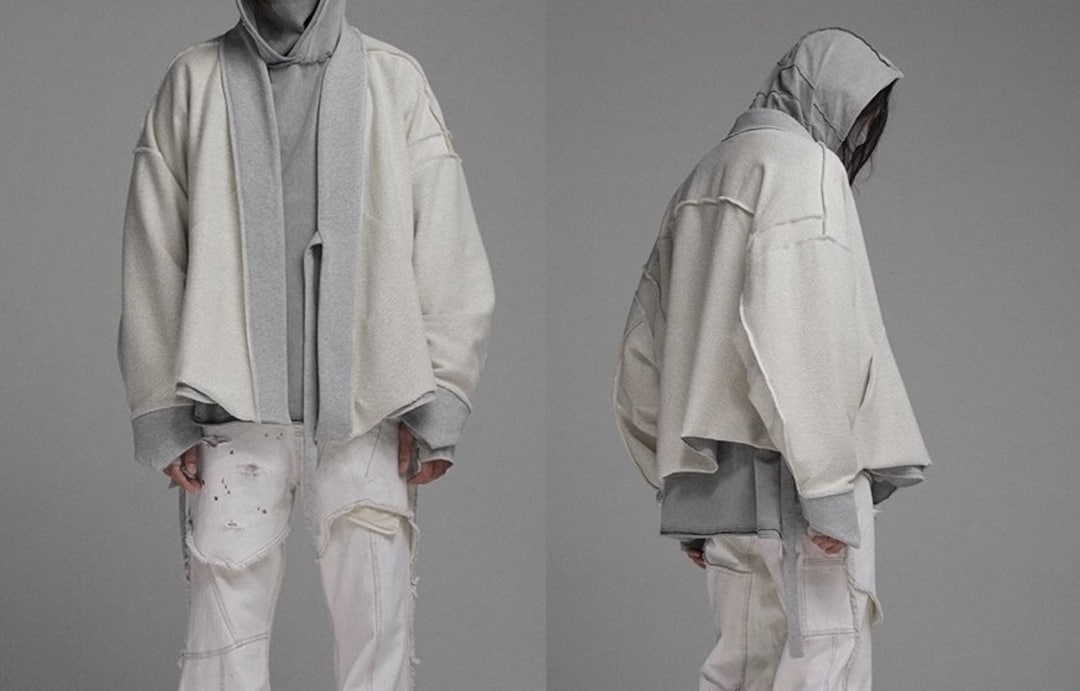 XS-6XL Reversed Tie up Jacket Distressed Oversize Kimono - Etsy