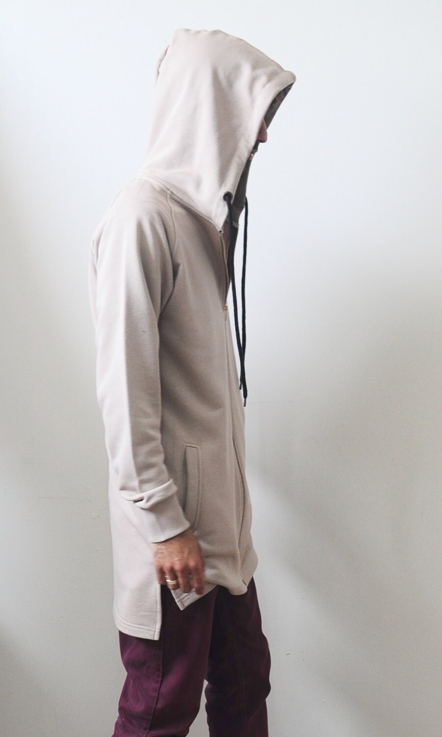 Oversized Overlong Men's Long Sleeve Essentials Back Long - Etsy