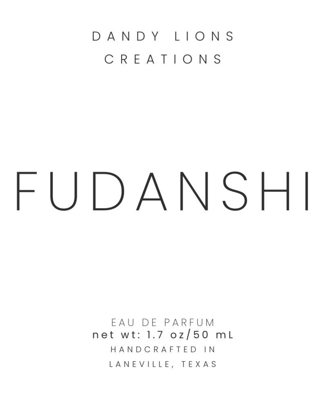 Fudanshi Eau De Parfum | Dandy Lions Creations | Gifts for Him | Anime ...
