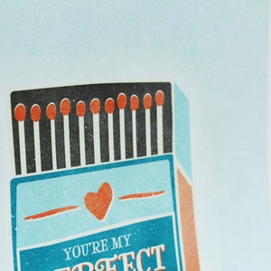 Perfect Match A4 Art Print // Anniversary // Wedding // Recycled Paper ...