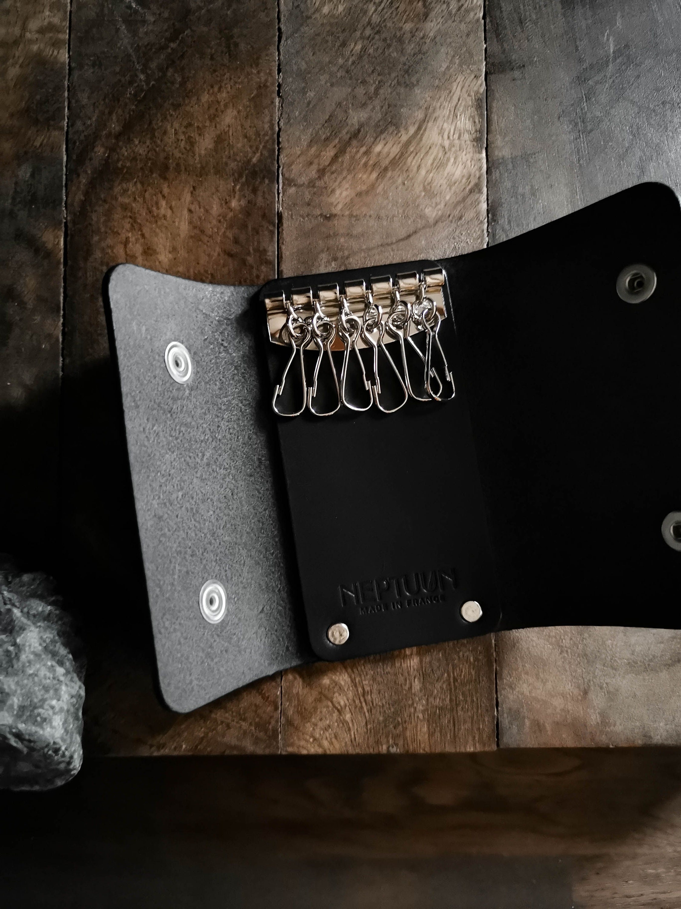 Leather Key Organizer Modern Key Cover Vegtanned Leather Key - Etsy