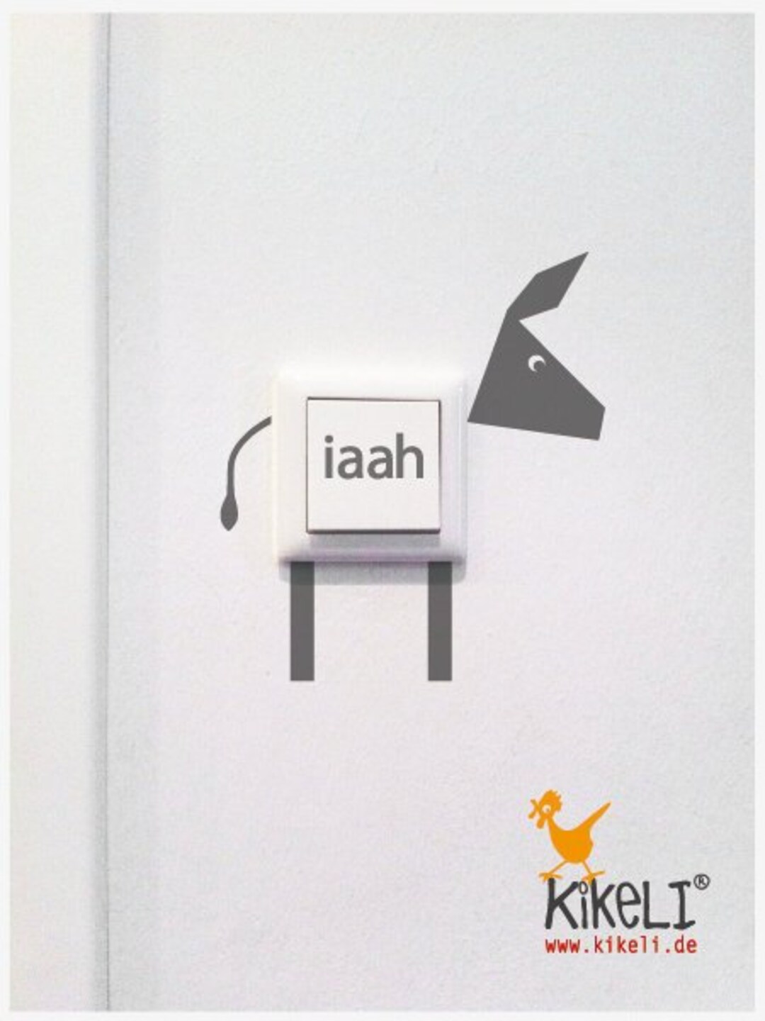 Donkey Light Switch Wall Sticker Animal Wall Decal - Etsy
