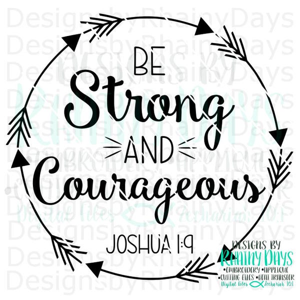 Joshua 1 9 Svg - Etsy