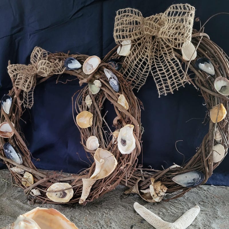 Sea Shell Wreath - Etsy