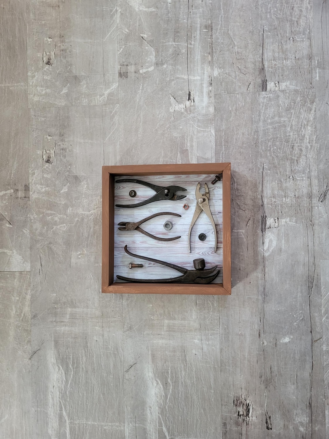 Vintage Tool Shadow Box - Etsy