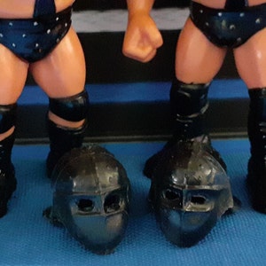 Hasbro WWF wrestling Demolition Ax and Smash 035 Repro | Etsy