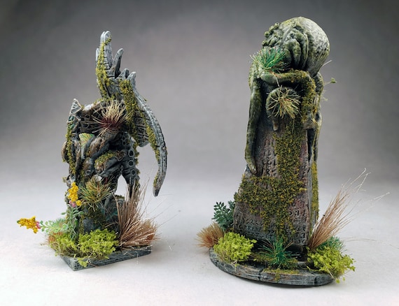 Lovecraft Eldritch Elder Statue Cult Cthulhu Shrine by Reaper Bones ...