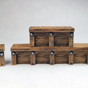 Painted Bar and Stools Tavern D&D Furniture / 3d Printed Miniatures Dnd ...