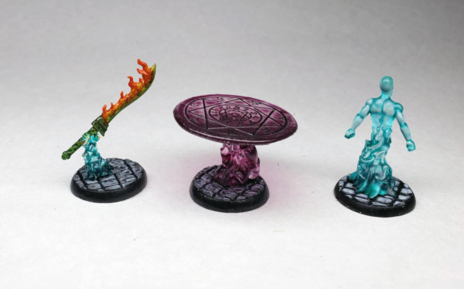 Painted Spell Effect Miniatures Bones 5 Kickstarter / Pathfinder ...