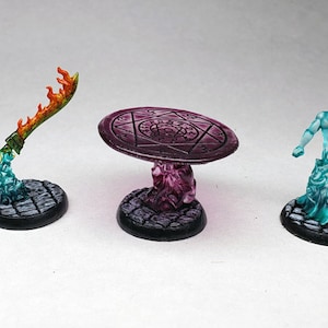 Painted Spell Effect Miniatures Bones 5 Kickstarter / Pathfinder ...