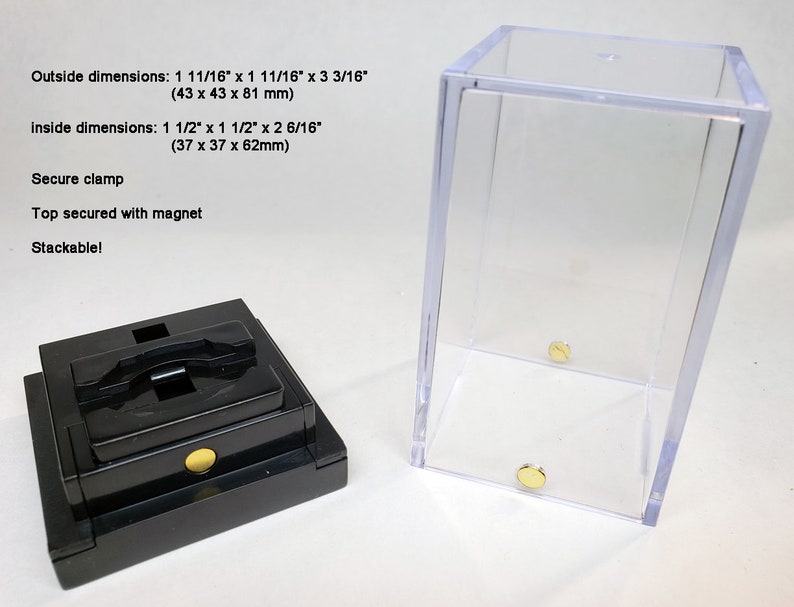 Miniatures Player Character Display Box Case / D&D Dnd - Etsy