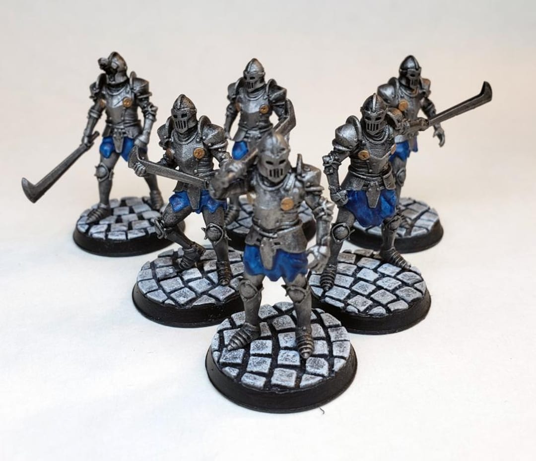 Painted Animated Armor D&D Resin Miniature / Gloomhaven Heroquest ...
