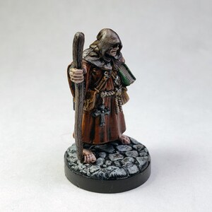 Custom Painted Monk - Cleric - Priest With Staff / Reaper Bones ...
