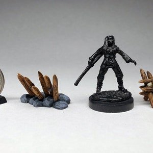 Painted Wooden Spike Barricades - City Town Dungeon D&D Furniture ...