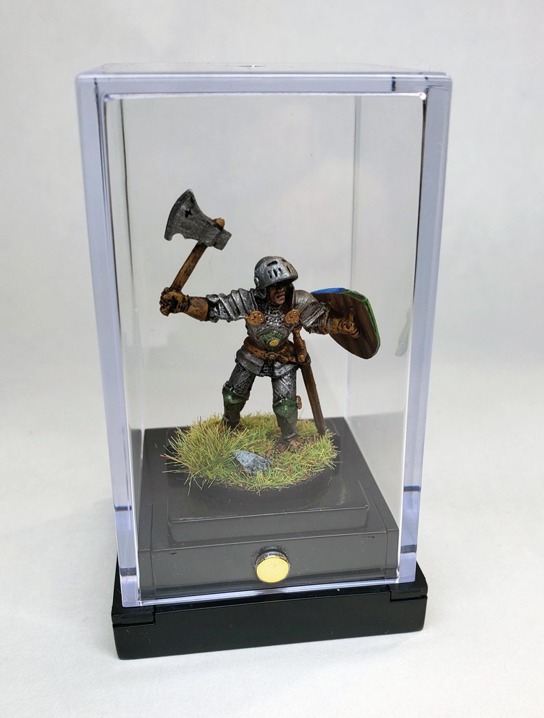 Miniatures Player Character Display Box Case / D&D Dnd - Etsy