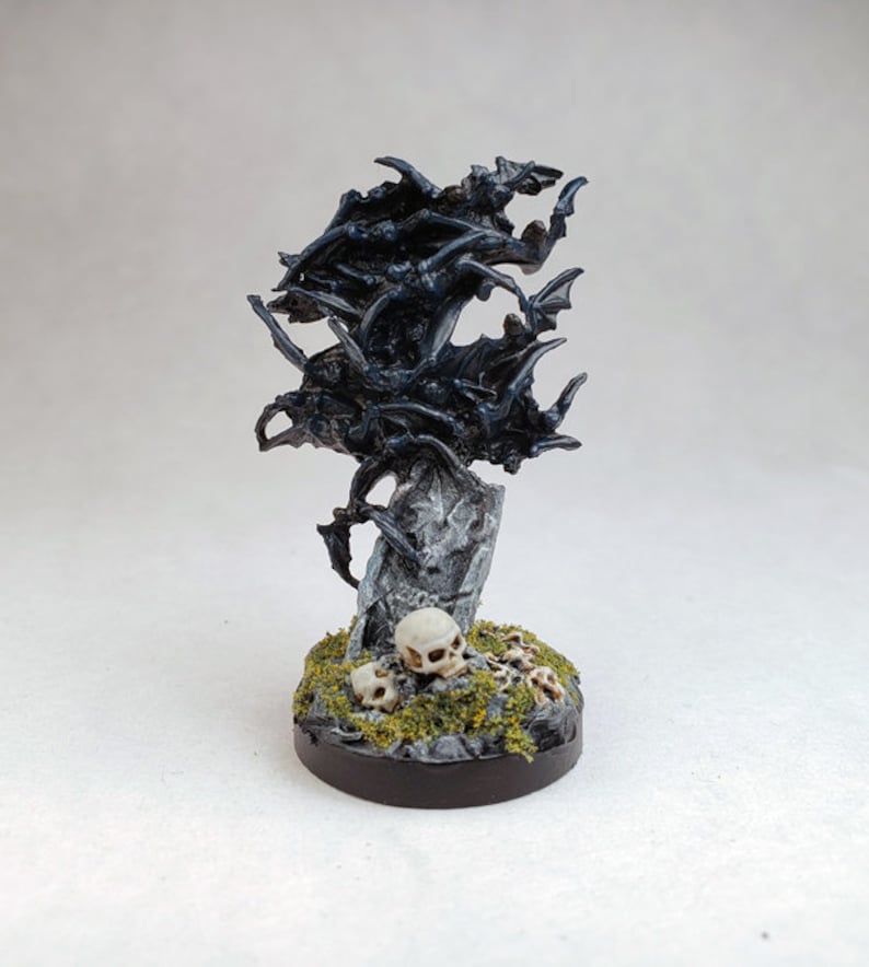Bat Swarm / Painted Reaper Bones Miniature / Dungeons and - Etsy