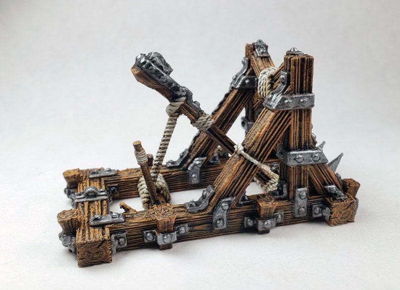 Catapult Ballista Siege Engines / Painted 3d printed resin | Etsy