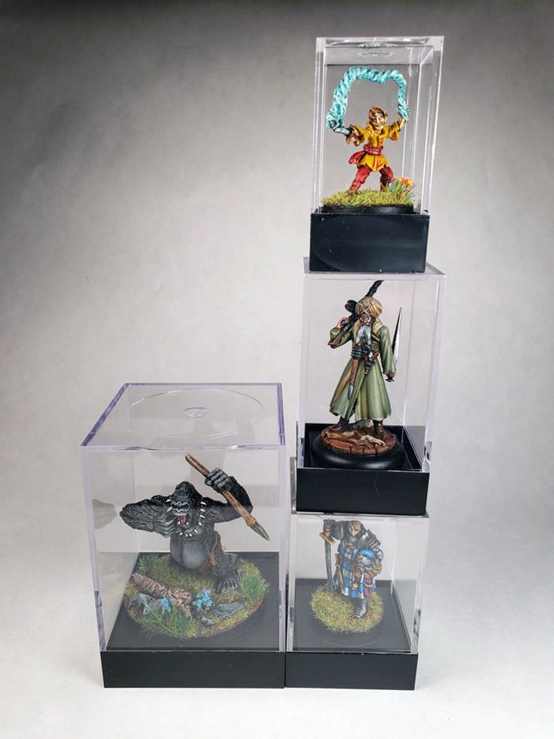 Miniatures Display Box Case / D&D Dnd Pathfinder Frostgrave - Etsy