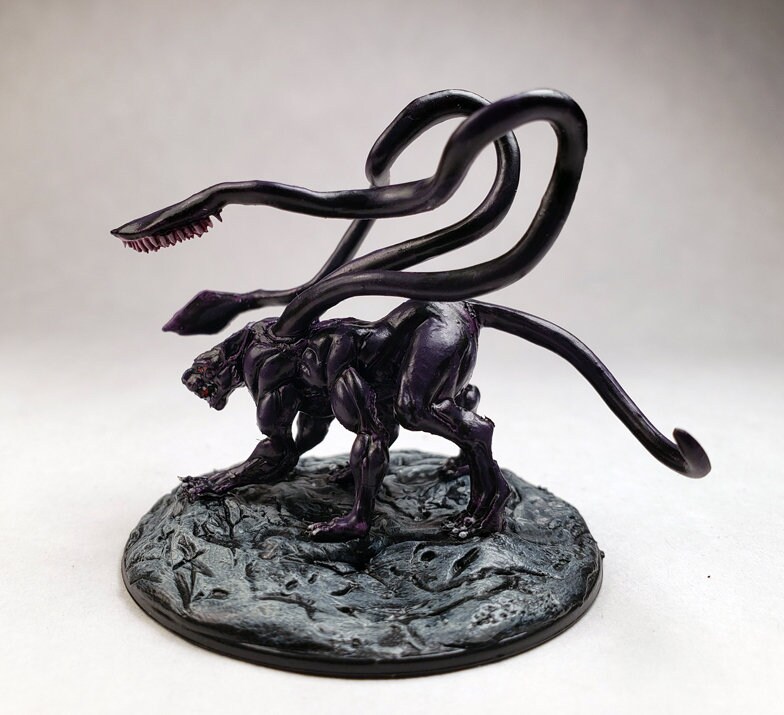 Displacer Beast / Painted Wizkids Nolzur's Miniature / Dnd Pathfinder ...
