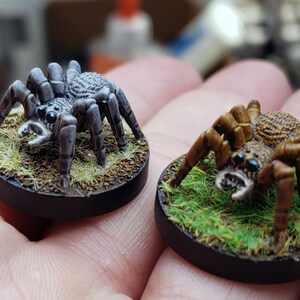 CUSTOM Painted Large Heroquest Spider Dungeon Vermin Mooks / Citadel ...