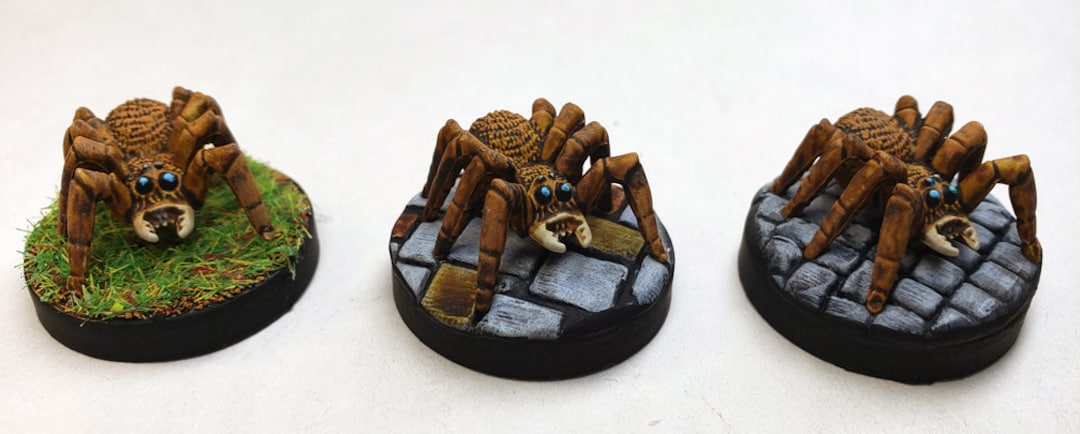 CUSTOM Painted Large Heroquest Spider Dungeon Vermin Mooks / Citadel ...
