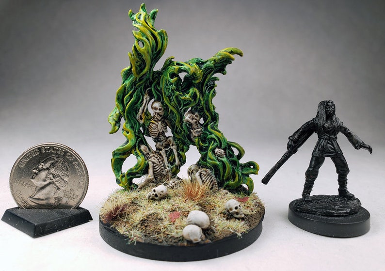 Night Spectre on Custom Base / Painted Reaper Bones Miniature - Etsy