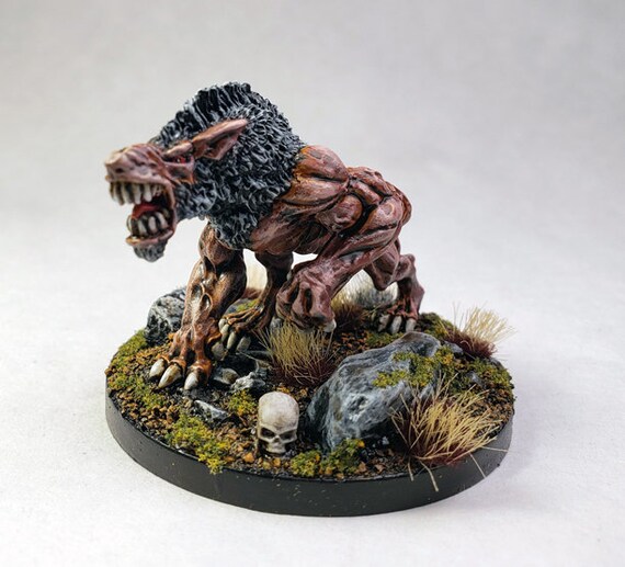 Barghest / Painted Reaper Metal Miniature / Dnd Pathfinder - Etsy